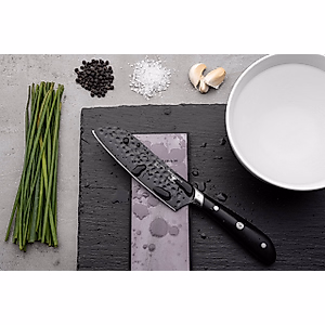 Rockingham Forge Ashwood Series 4" Paring Knife Kitchen Peeling Knife with Ice Hardened Vanadium Steel Blades