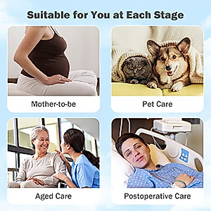 REFLYAWAY Baby Disposable Changing Pads - Soft Non-Woven Fabric (25 Pads) Underpads 13 x 18 Inches Ultra Absorbent Waterproof Protective Pee Pads for Babies, Kids, Adults, Elderly（Small Blue）