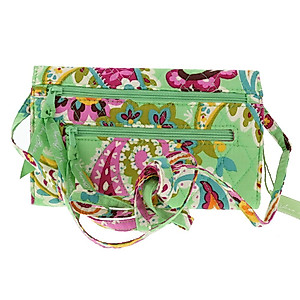Vera Bradley Crossbody/Shoulder Strap Wallet Handbag/Clutch in Tutti Frutti