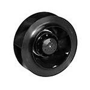 EBM-PAPST R2E225-BD40-21 Blowers AC BKWD-CURVD MOTRZD Impeller Centrifugal RD225mm 115VAC 60Hz 1.7A 195W 781CFM 3050 RPM 71dBA BB, 4 Wire Leads with Splice Terminals,TOP, PA,Nylon Blade