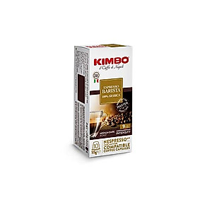 4 Boxes of Kimbo Espresso Armonia Nespresso Compatible Capsules