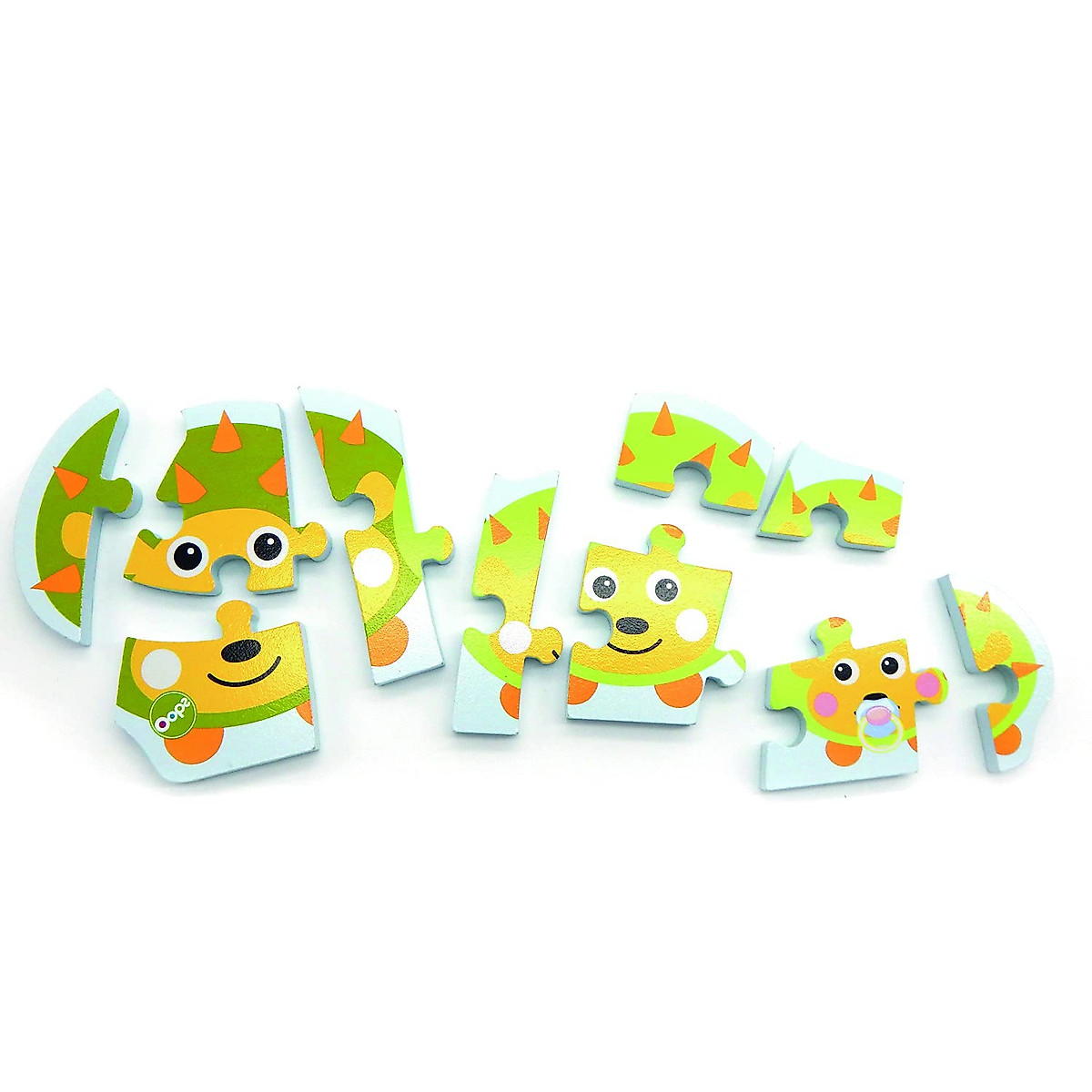 Wooden Puzzle | OOPS® | Two Puzzles in One, Hedgehog