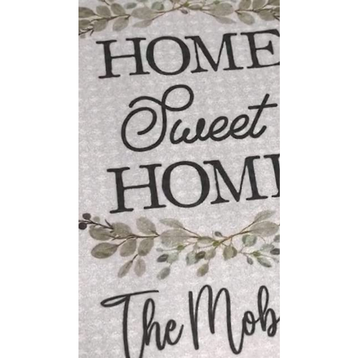 Personalized Name Home Sweet Home Waffle Towel