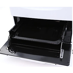 Avanti GRO24P0W Gas Range Oven Compact Freestanding Design, 2.6-Cu.Ft. Capacity 4 Sealed Burners with Electronic Ignition, Includes Broiler Storage Drawer and Accessories, 24-Inch, White