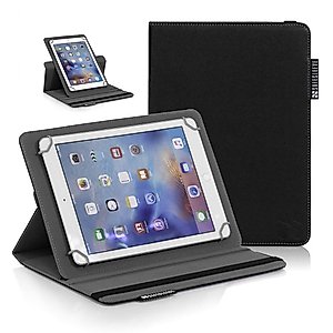 SafeSleeve EMF Protection Anti Radiation iPad Case: Universal Tablet Case for for 9"-10" Tablet Computers Including iPad, iPad Air, iPad Pro 9.7 Galaxy Tab 9.7, Nexus 10, Nook HD+ (Black)