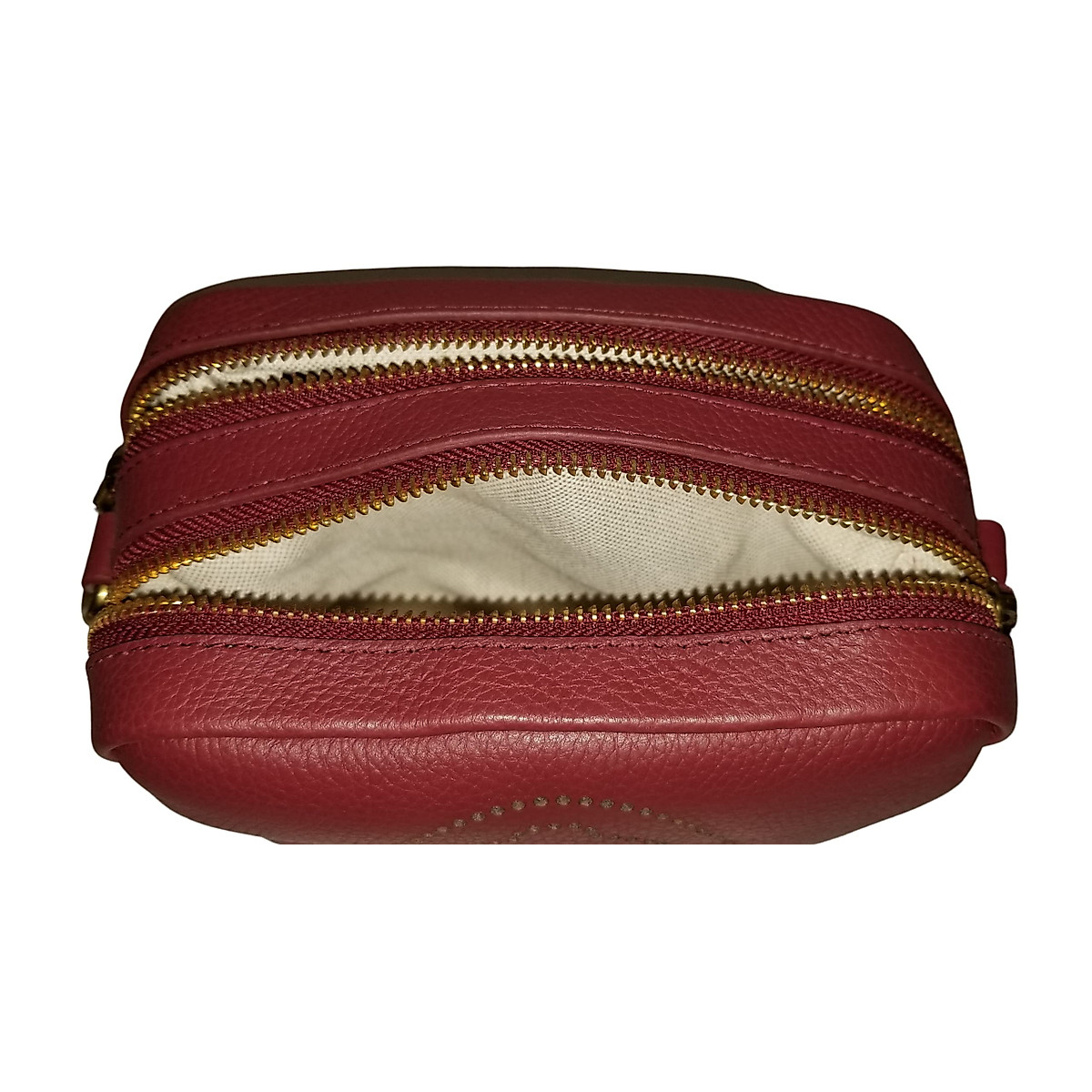 Etienne Aigner Stella Mini Leather Camera Crossbody - Antic Cordovan