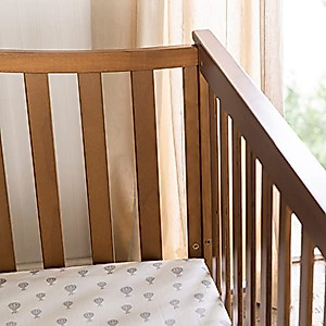 DaVinci Grove 4-in-1 Convertible Crib in Chestnut, Greenguard Gold Certified