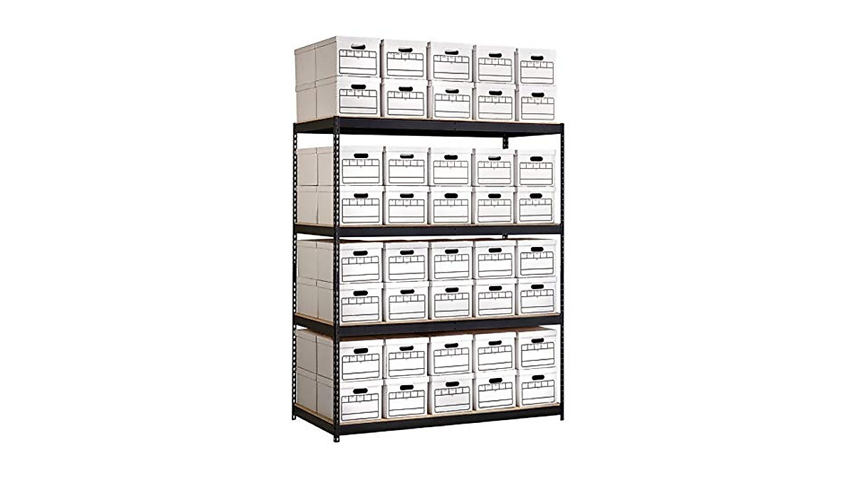 Lorell Archival Shelving Rack - Durable Storage Solution