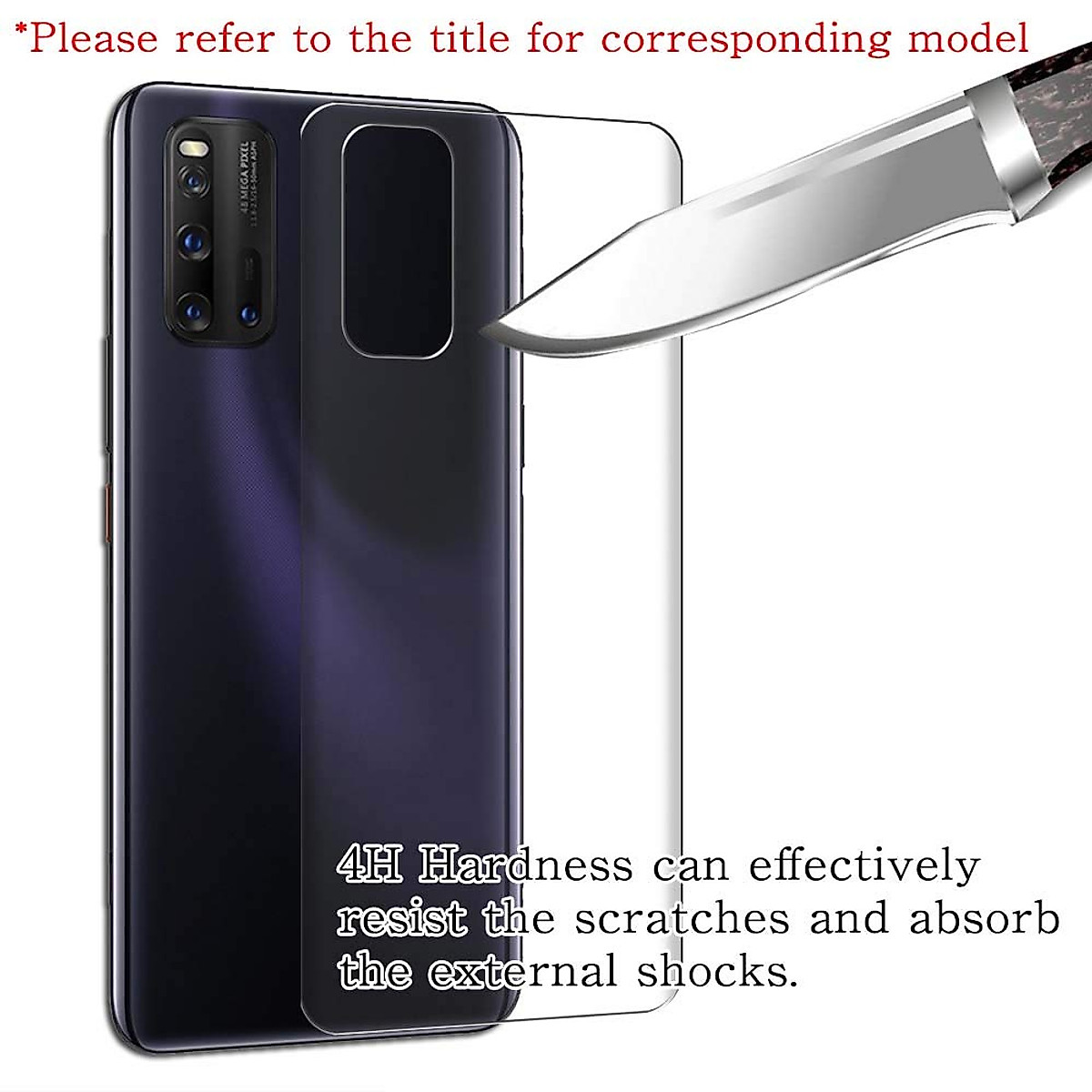 Puccy 2 Pack Back Screen Protector Film, compatible with Panasonic ELUGA Ray X TPU Guard Cover （ Not Tempered Glass/Not Front Screen Protectors）