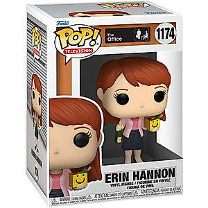 Funko The Office - Erin Hannon with Happy Box & Champagne Pop! Vinyl Figure (Bundled with Compatible Pop Box Protector Case)