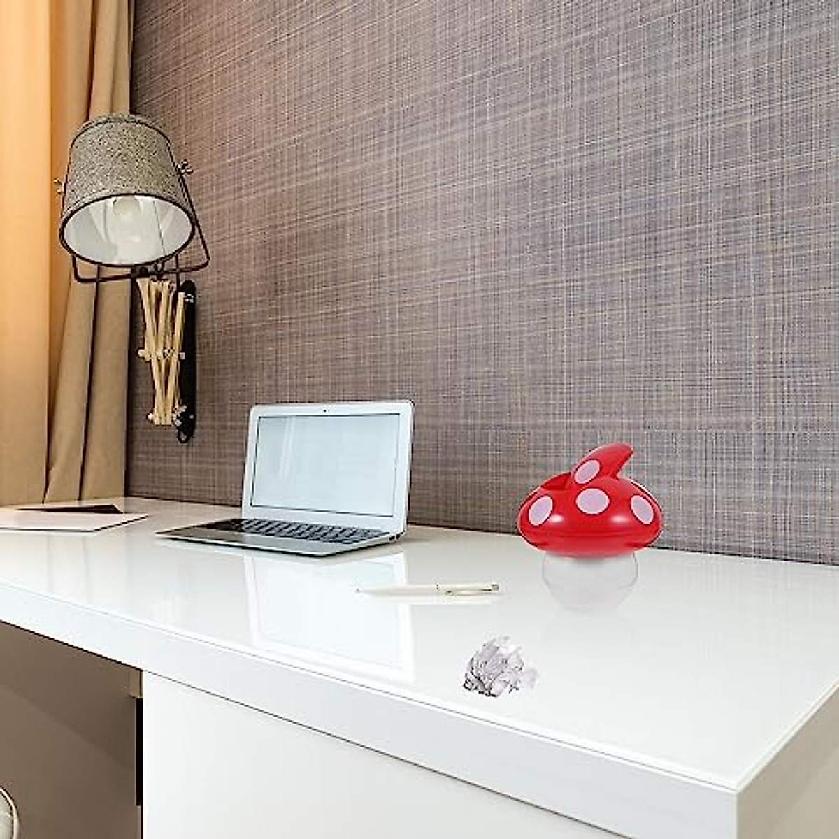 Mushroom Trash Can, Tiny Desktop Waste Garbage Bin, Mini Trash Can for Desk,Tiny Waste Basket