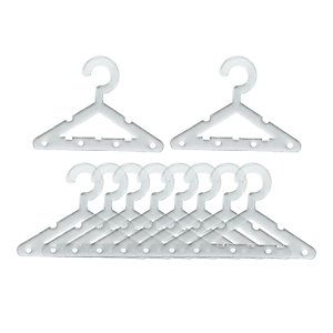 with No Base Acrylic Mini Coat Hanger Rack Earring Hanger for Retail Store Desktop, Clear