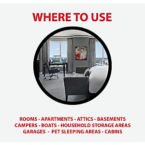 Punch Bug Bomb | 100% Kills Mosquitoes, Cockroaches, Fleas, Ants, Houseflies & More | Commercial-Grade Fogger | Easy-to-Use | Non-Staining, Water-Base Formula (6 oz Each) (1 Each)