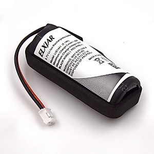 elxjar (2-Pack) 3.7V 1380mAh Extended LIS1441, LIP1450 Battery Replacement for Sony PS3 Playstation 3 Move Motion Controller CECH-ZCM1E, CECH-ZCM1U