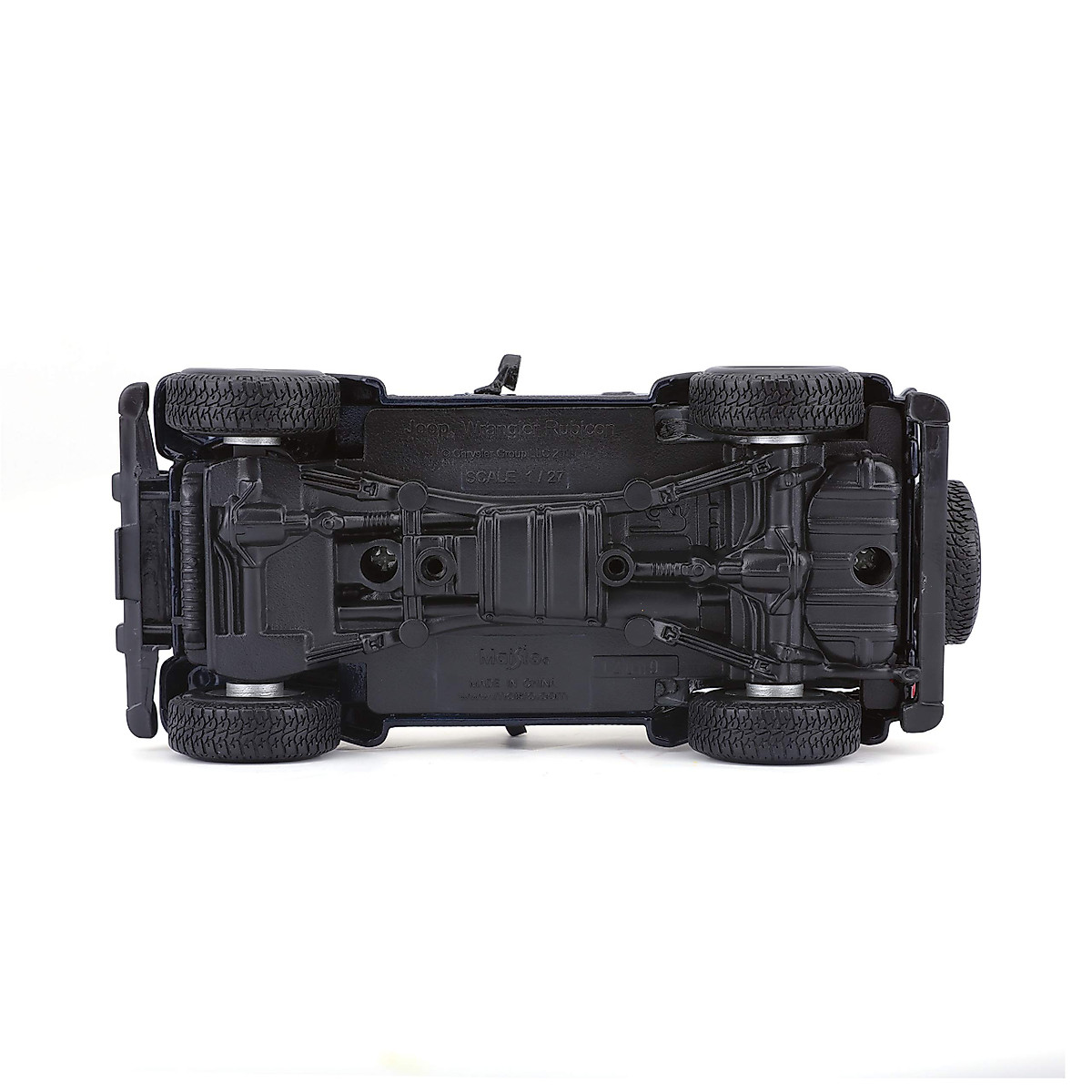 Maisto 1:27 Scale Jeep Wrangler Rubicon Diecast Vehicle (Colors May Vary)