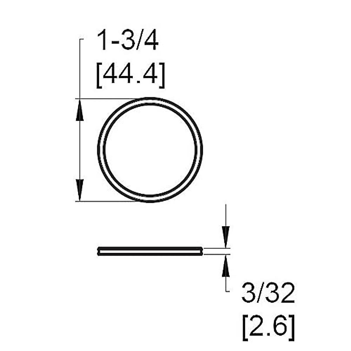 Pfister 9509100 Amherst/Genesis/Marielle 34 Series Spout O-Ring
