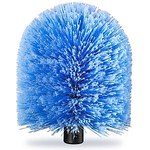 VITEVER Twist-On Cobweb Duster Head Brush, Fits Standard 3/4 inch Threaded Poles, Attachment Brush, Spider Web Duster Brush for Outdoor & Indoor Cleaning