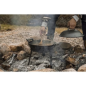 Barebones All-in-One Cast Iron Grill, Dutch Oven for Camping and Outdoor Cooking