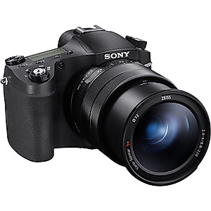 Sony Cyber-Shot DSC-RX10 IV Digital Camera (DSCRX10M4/B) + 64GB Card + Card Reader + Case + Flexible Tripod + Hand Strap + Memory Card Wallet + Cap Keeper + Cleaning Kit (Renewed)