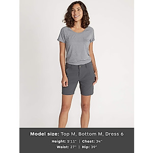 ExOfficio Women's Nomad Short 7'', Tawny, 0