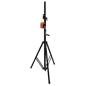 (2) DJ Pro Lighting 10 Foot Crank Light Stand & (2) Square Truss T-Bar Adapter