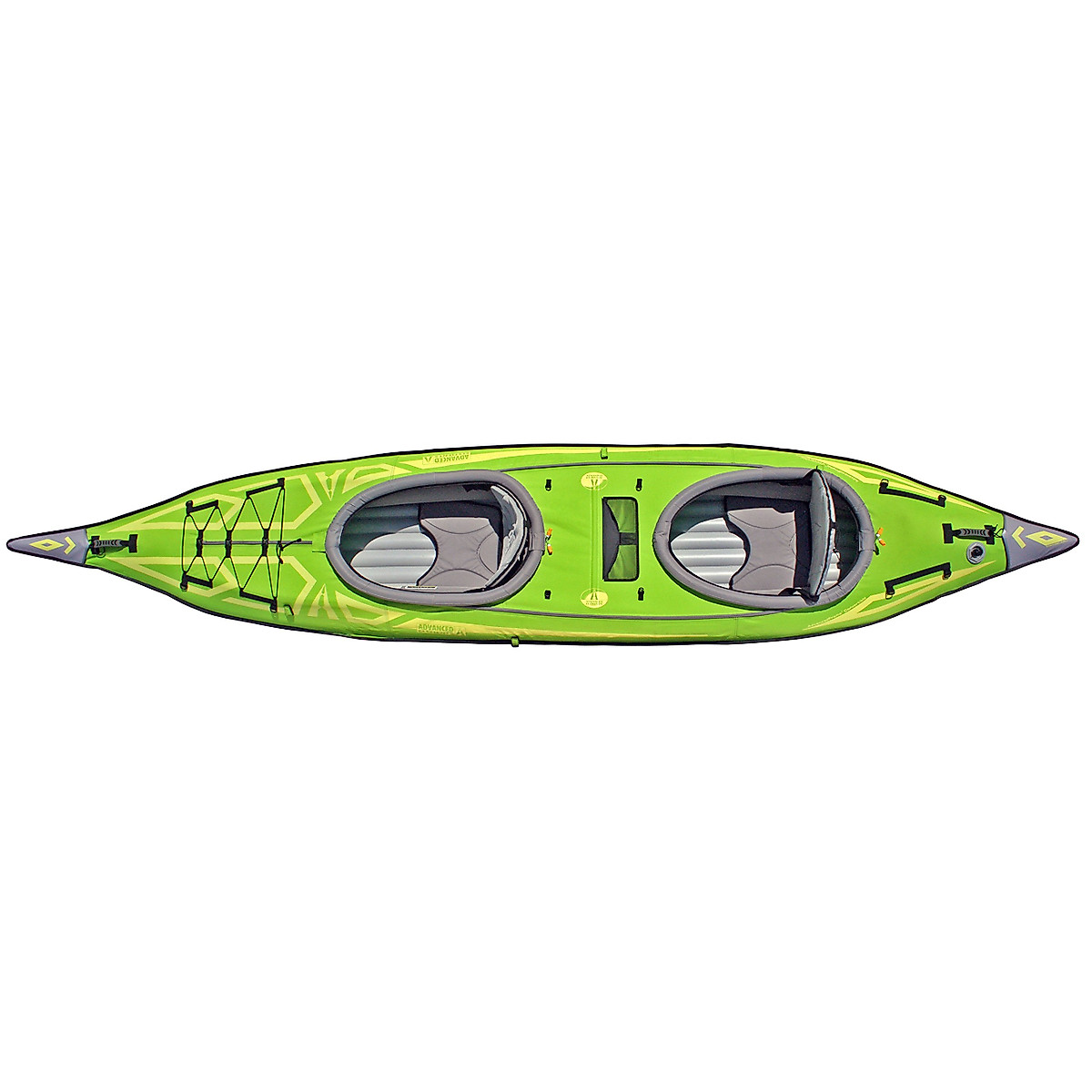 Advanced Elements AdvancedFrame Convertible Inflatable Kayak, Green