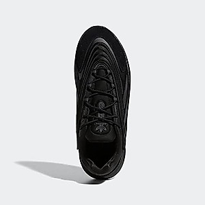 adidas Originals Men's Ozelia Sneaker, Core Black/Core Black/Carbon, 10