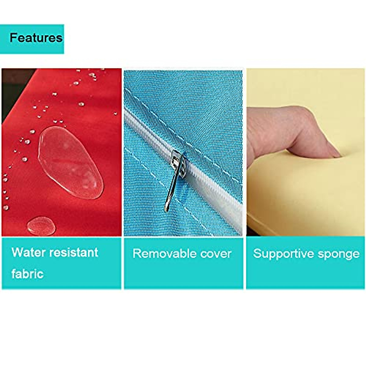 Loveboat Outdoor Bistro Chair Cushion Water Resistant Round Bar Stool Cushion 15 in Taupe