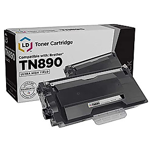 LD Compatible Toner Cartridge Replacement for Brother TN890 Ultra High Yield (Black)
