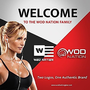 WOD Nation Attack Speed Jump Rope : Adjustable Jumping Ropes : Unique Two Cable Skipping Workout System : One Thick and One Light 11 Foot Cable : Perfect for Double Unders forHiit : Fits Men and Women