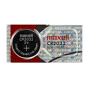 Maxell CR2032 Lithium Batteries - Pack of 25, New Hologram Packaging That Guarantees Authenticity