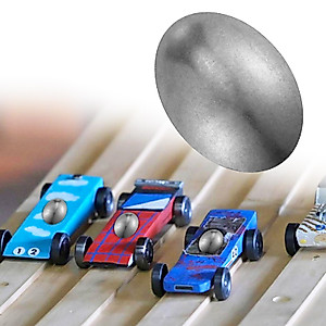 Biubee 3.5 Ounces Tungsten Canopy Weight for Derby Car- 3.5 oz Canopy Weight for Easily Fine Tune Derby Cars Weight for Faster Speed