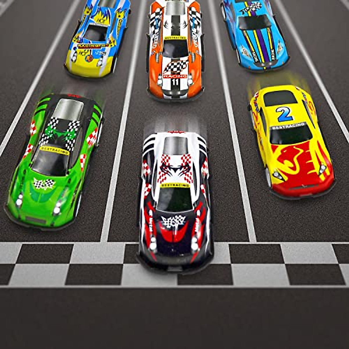 Vileafy 30 Mini Pull Back Race Cars Party Favors for Kids 4-8 Years Old, Bulk Small Car Toys for Classroom Treasure Box, Kids Prizes, and Pinata Fillers