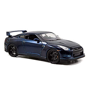 Fast & Furious Nissan GTR Blue 1:24 Diecast By Jada Toys