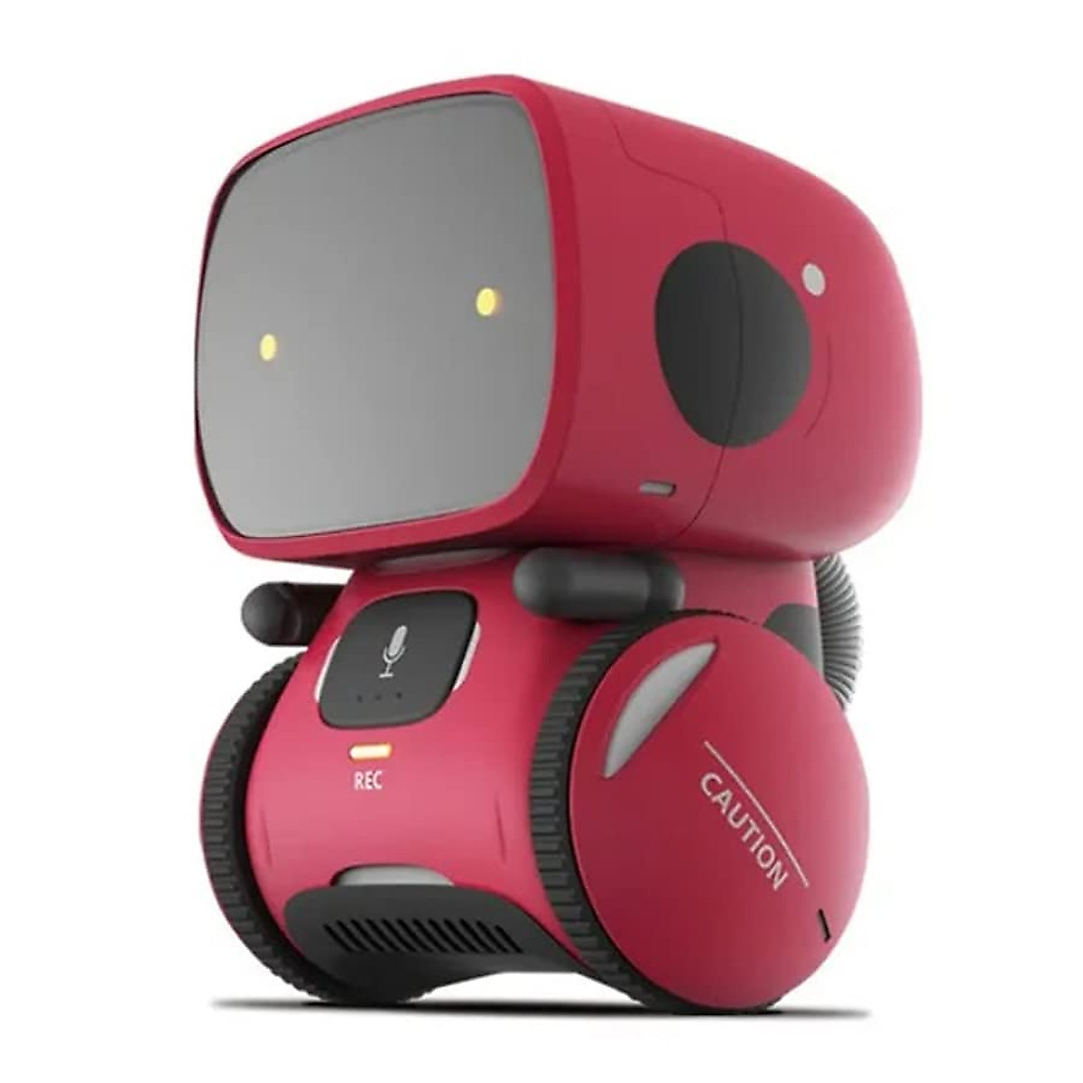 BOPTU Robot Toy, Singing Dancing Kids Smart Robot with Speech Recognition (Red)