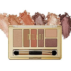 Milani Everyday Eyes Eyeshadow Palette - Earthy Elements (0.21 Ounce) 6 Cruelty-Free Matte or Metallic Eyeshadow Colors to Contour & Highlight