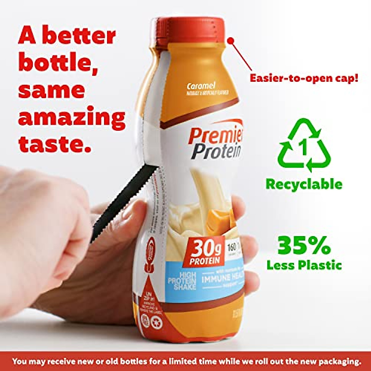 Premier Protein Shake, Caramel, 11.5 Fl. Oz (Pack of 12)