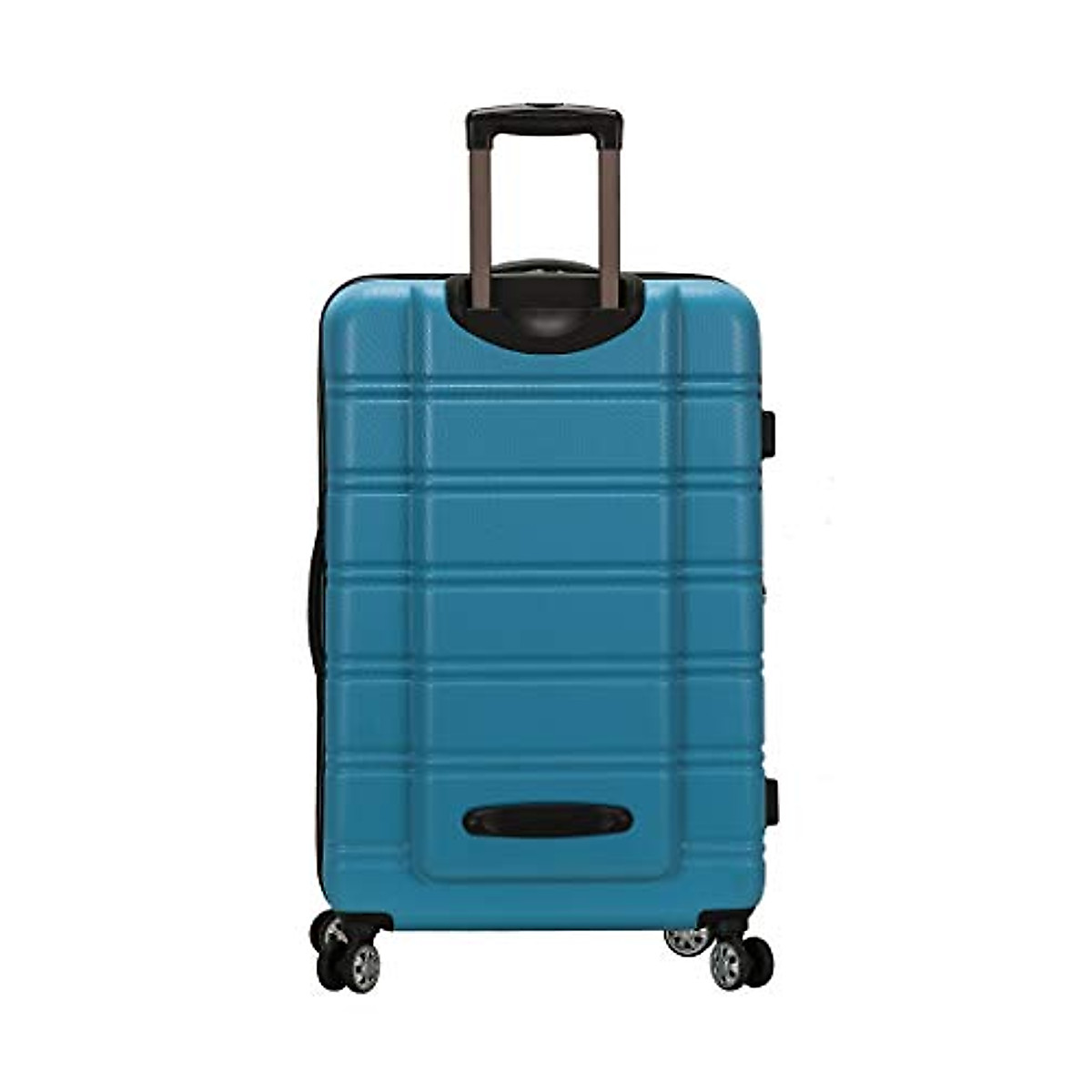Rockland Melbourne Hardside Expandable Spinner Wheel Luggage, Turquoise, 2-Piece Set (20/28)
