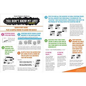 You Don't Know My Life!! - The TMI Party Game with no Wrong Answers, just #Inappropriate Ones