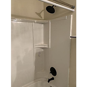 American Standard Rumson Single-Handle 1-Spray Tub and Shower Faucet with 1.8 GPM in Matte Black (Valve Included)