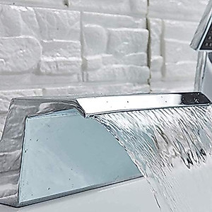 Kitchen Taps Kitchen Tap Faucet Widely Used Waterfall Bathtub Faucet Deck Mounted Sink Mixer Widely Used One Hand With Handheld Shower Tub Crane Faucet