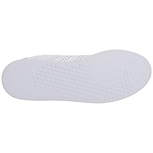 adidas Women's Courtpoint Cl X Tennis Shoe, White/White/Orbit Grey, 10