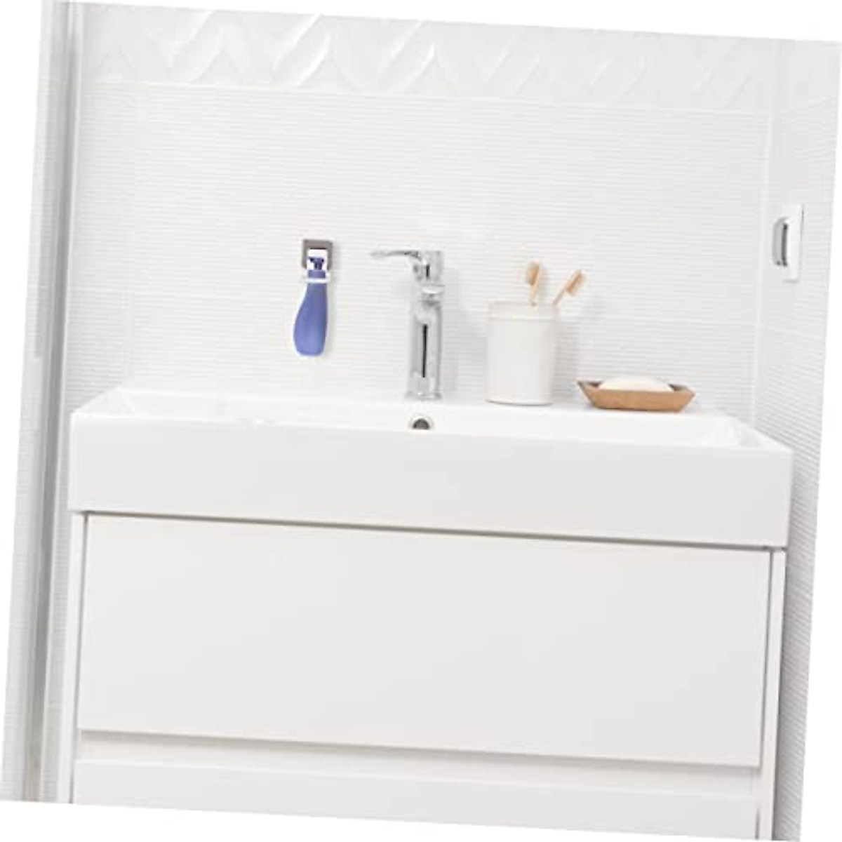 Cabilock Shower Gel Holder Body Wash Container Hanging Storage Shelves 6 Pcs Hanging Storage Racks Trace-free Storage Holders Storage Brackets Novel Shampoo Bottle Hangers Detergent Racks