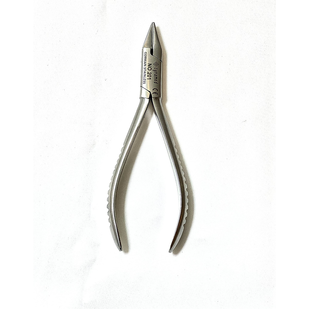 Premium German Stainless Orthodontic Aderer Plier 3 Prong Dental Wire Bending Plier Priple Beak Lab