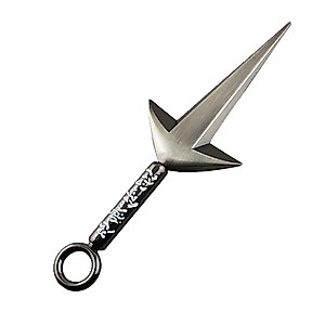 Bhiysue 8.7" Kakashi Namikaze Minato Kunai Namikaze Minato Scarecrow Cosplay Sword Figure Toys Model Keychain Collection Gift