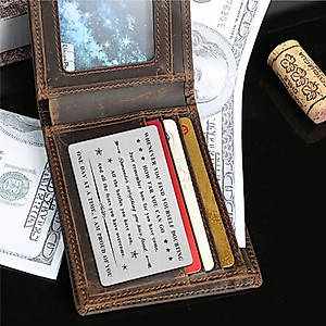 Emideary Sobriety Wallet Card Gifts for Women Men, Sober Gift - Proud of You AA Recovery Gift Keepsake - Sobriety Anniversary Christmas Presents