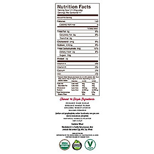 Miss Jones Baking Organic Yellow Cake and Cupcake Mix, Non-GMO, Vegan-Friendly, Moist and Fluffy: Vanilla (Pack of 1)