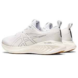 ASICS Women's Gel-Cumulus 25 Running Shoes, 8, White/White