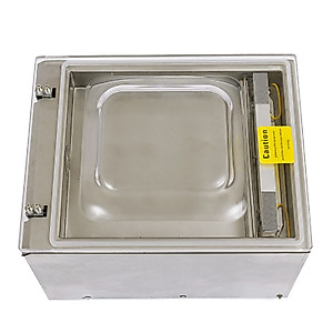 Chamber Vacuum Sealer , 120W Kitchen Food Chamber Vacuum Sealer, 110V Packaging Machine Sealer for Food Saver Home Commercial Using