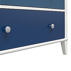 Little Seeds Monarch Hill Poppy 3 Drawer Changing Table, Blue